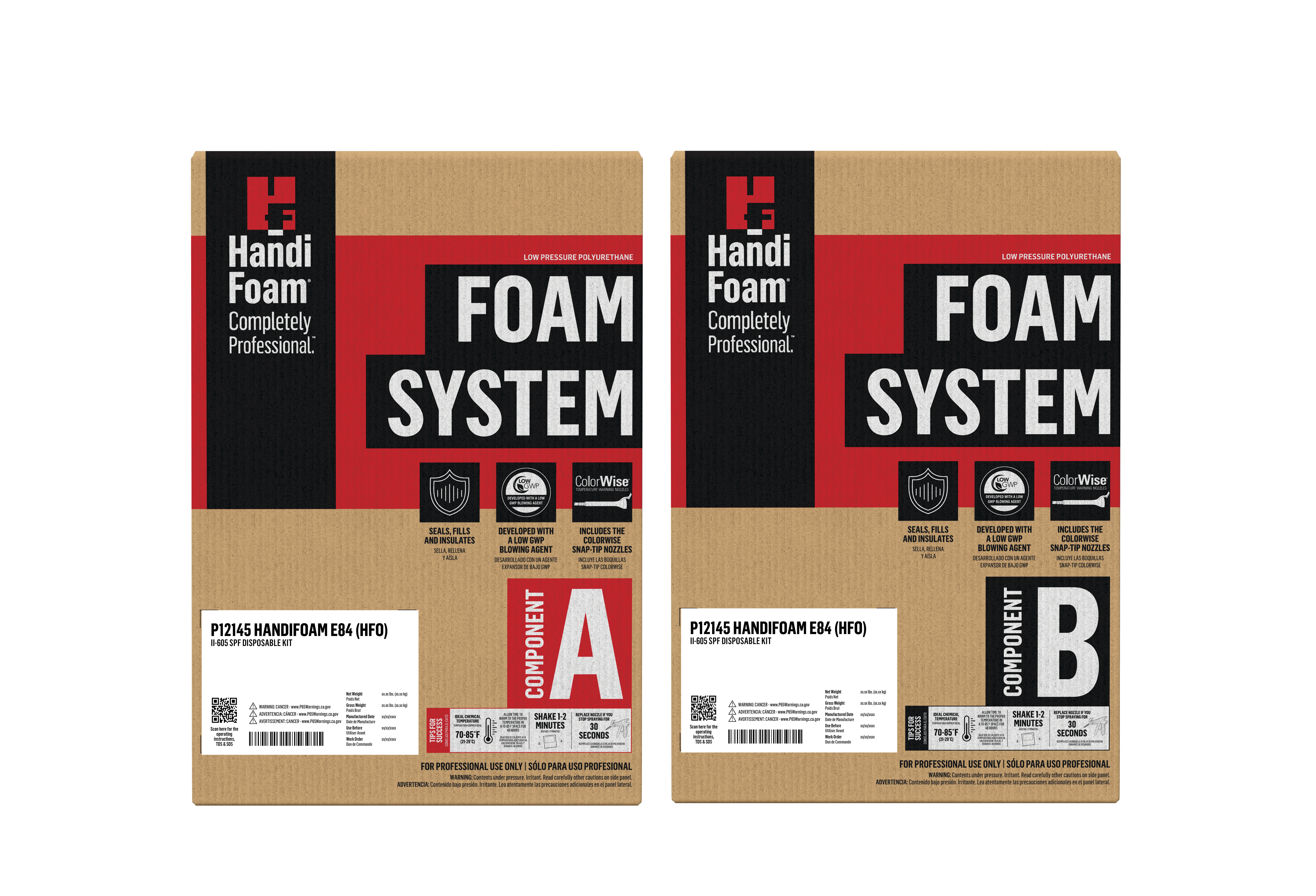 Handi-Foam 600 BF spray foam insulation kit HFO FR - All Pro Depot