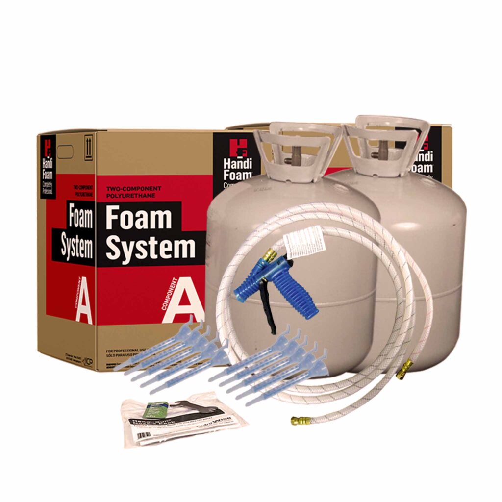Closed cell spray foam kits store