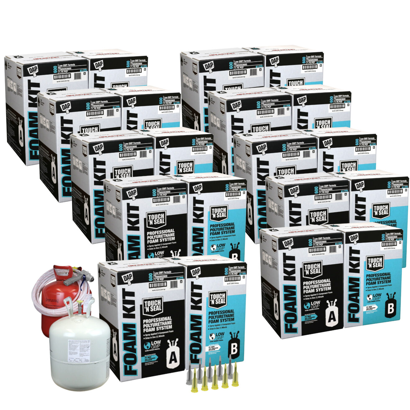 Touch 'n Seal 600 Spray Foam Insulation Kit Low GWP - 10 kits - All Pro ...